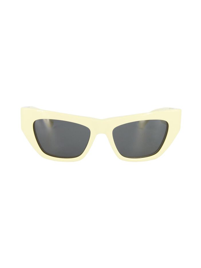 Inverted Triangle Acetate Cat-Eye Sunglasses