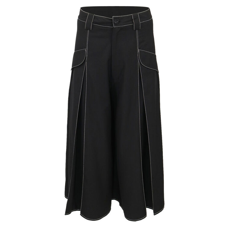 Inverted Pleat Flare Pant