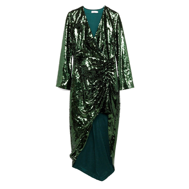 Emersyn Sequin Sheath Midi Dress