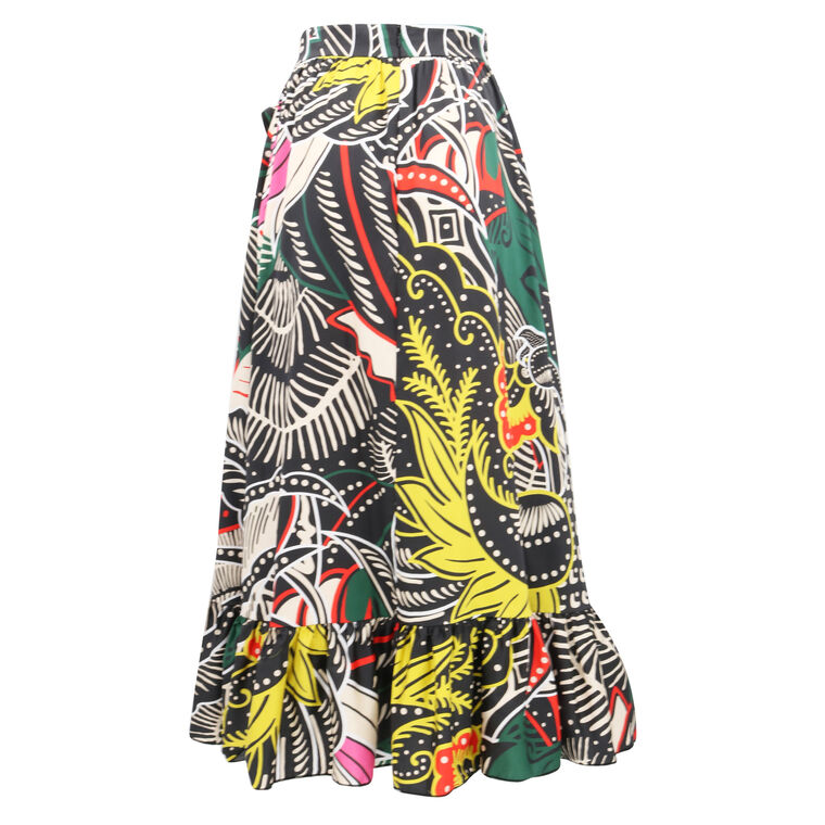 Samira Cascading Ruffle Skirt