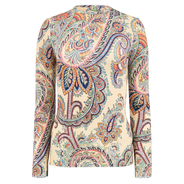 Etro Paisley Jersey Top | Tootsies