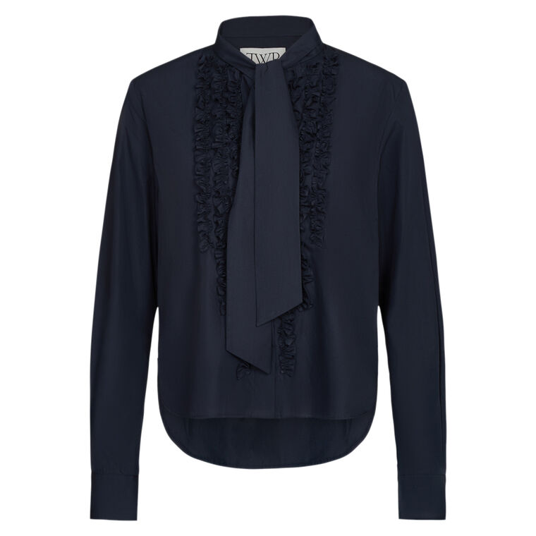 TWP Connor Long Sleeve Tie-Neck Blouse | Tootsies