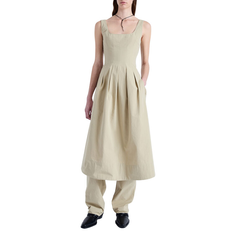 Proenza Schouler White Label Shelby Dress in Rumpled Cotton | Tootsies