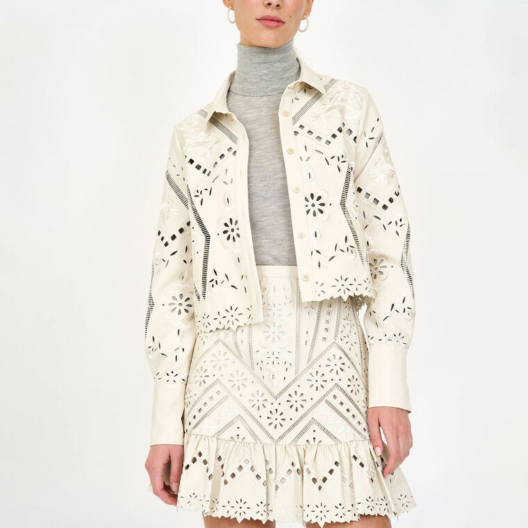 Christy Lynn Alice Vegan Leather Jacket | Tootsies