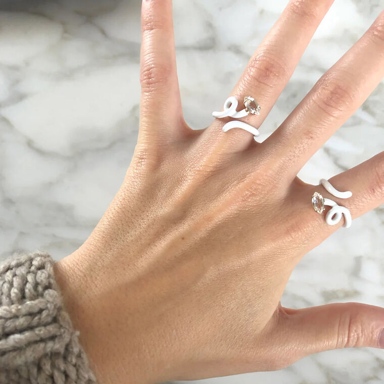 Baby Vine Tendril Ring