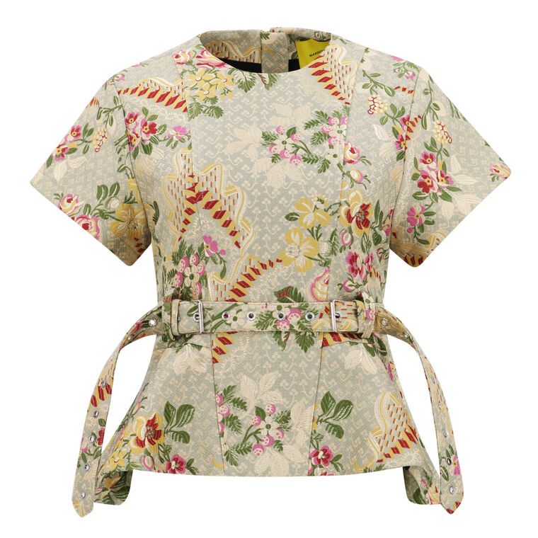 Marques Almeida Brocade Top Waist Cinched Belt | Tootsies